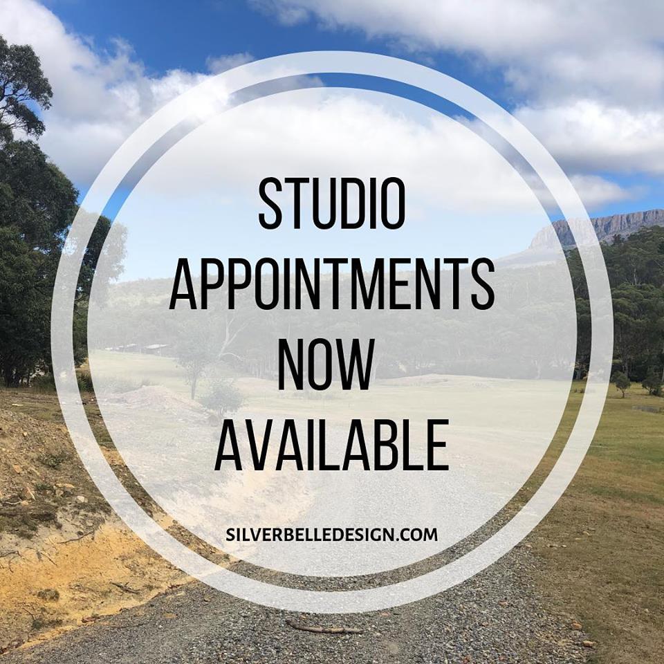 Studio Appointments Now Available | Silver Belle Design