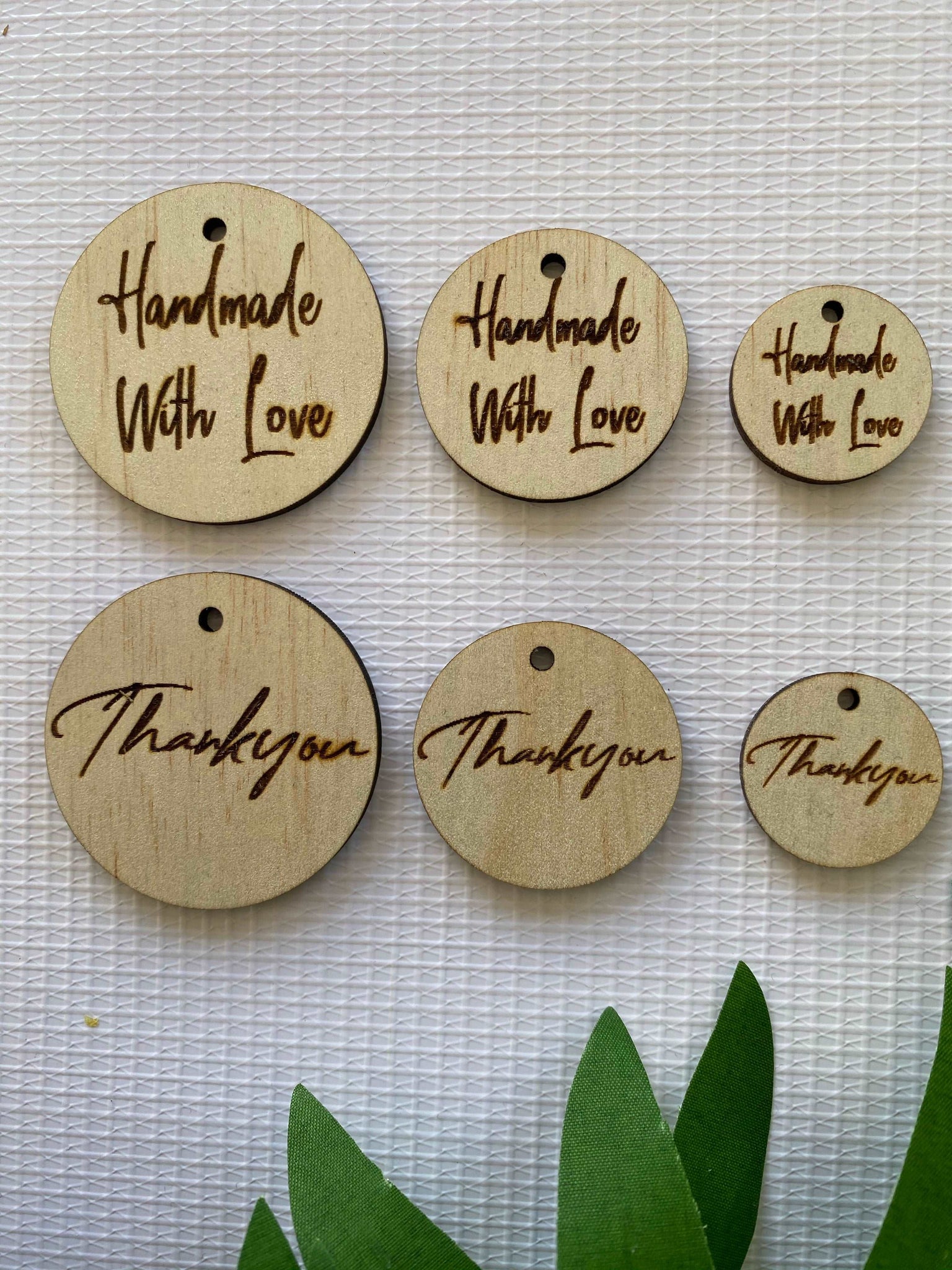 Custom Laser Cut Wooden Tags & Product Tags & Timber Tags | Silver ...