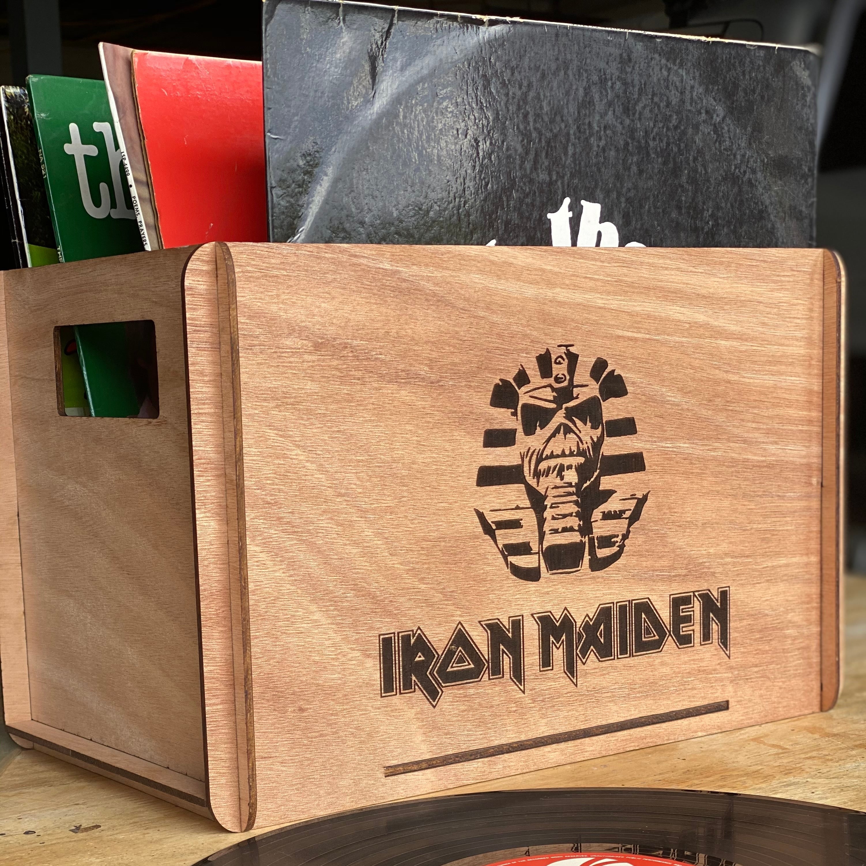 Vinyl Record Timber Box | Silver Belle Design